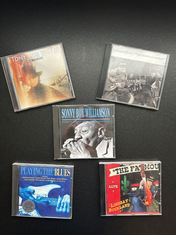 5 Musik CD's BLUES Tony Joe White, J. Winter, Williamson, (Gebraucht ...