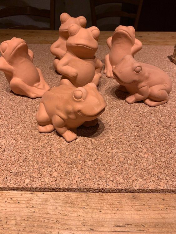Frösche Ton Figuren | Kaufen auf Ricardo