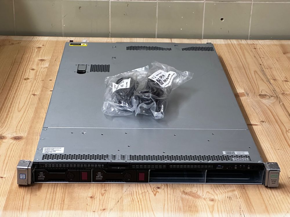 HPE ProLiant DL360 Gen9 32GB 2x E5-2620v3 6-Core 10G P440ar | Kaufen ...