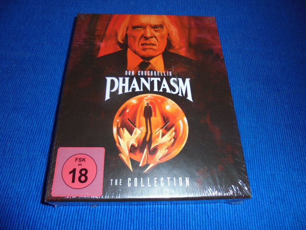 BOX PHANTASM 1-5 / TOP , mit 7,5 Stun.Bonusmat./blu ray / Li (Gebraucht ...
