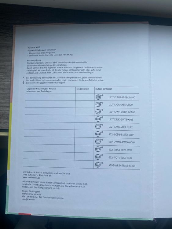 Natura 9-12 Biologiebuch f. Schweizer Maturitätsschulen,Top! (Neu ...