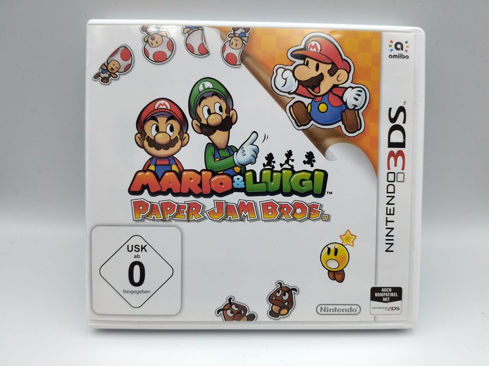 Mario & Luigi Paper Jam Bros (Nintendo 3DS) (Gebraucht) in Kloten für ...