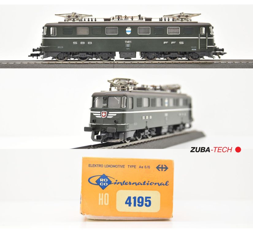 Roco 4195 E-Lok Ae 6/6 SBB, H0 GS mit OVP (Gebraucht) in St. Gallen für CHF 201 – mit Lieferung ...