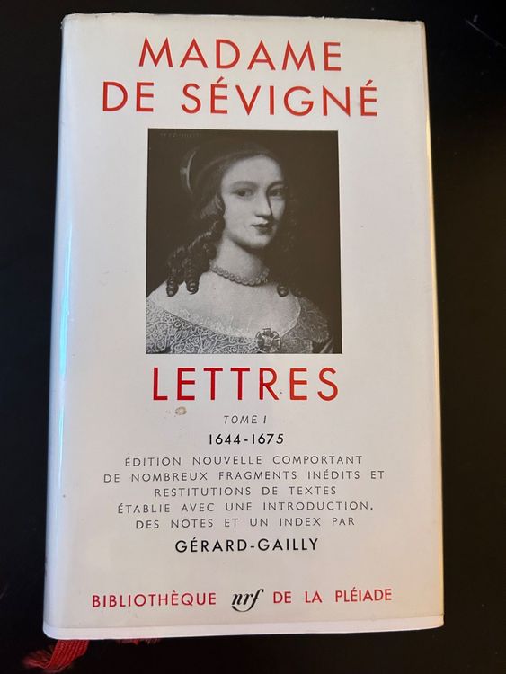 MADAME DE SEVIGNE LA PLEIADE (D'occasion) à Genève pour CHF 25 – avec ...