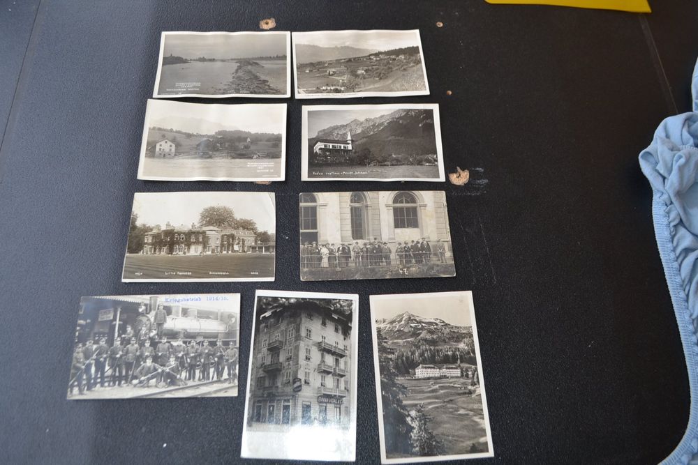 Alte Fotos -9 Postkarte historischer Schwarzweiss-Aufnahmen (Gebraucht ...