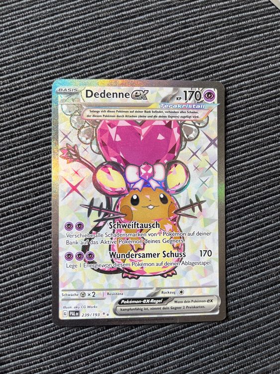 Pokemon Paldea Evolved Dedenne EX Tera (Neu (gemäss Beschreibung)) in ...