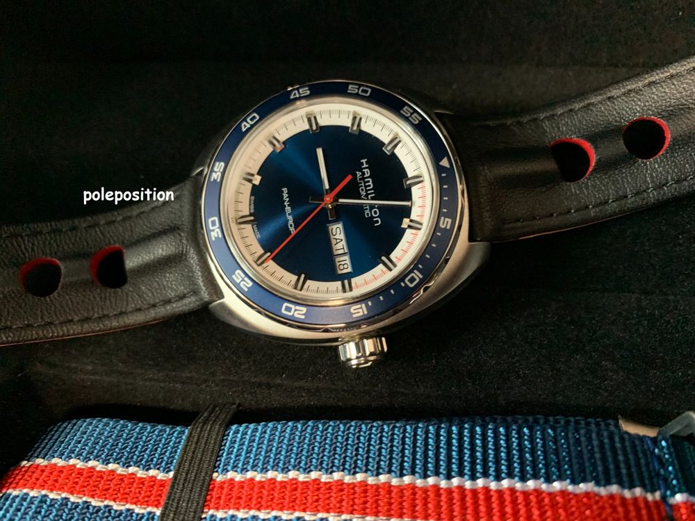 Hamilton Pan Europ, Automatik Uhr neu ungetragen! LP. 1075.- (Neu und ...