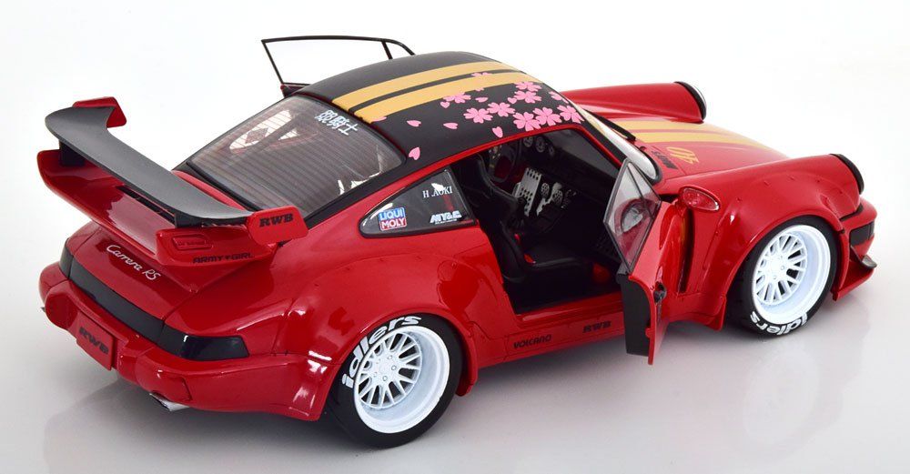Porsche 911 RWB Red Suzuka 2021 rot/schwarz/gold 1/18 NEU (Neu und ...