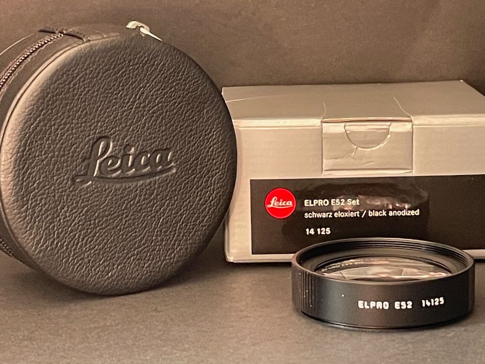Leica ELPRO E52 Set (Gebraucht) in Zürich für CHF 240 – nur Abholung auf Ricardo kaufen