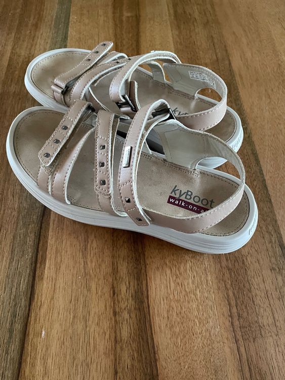 kyBoot Damen Sandale, Gr.39, beige, wenig gebraucht | Kaufen auf Ricardo
