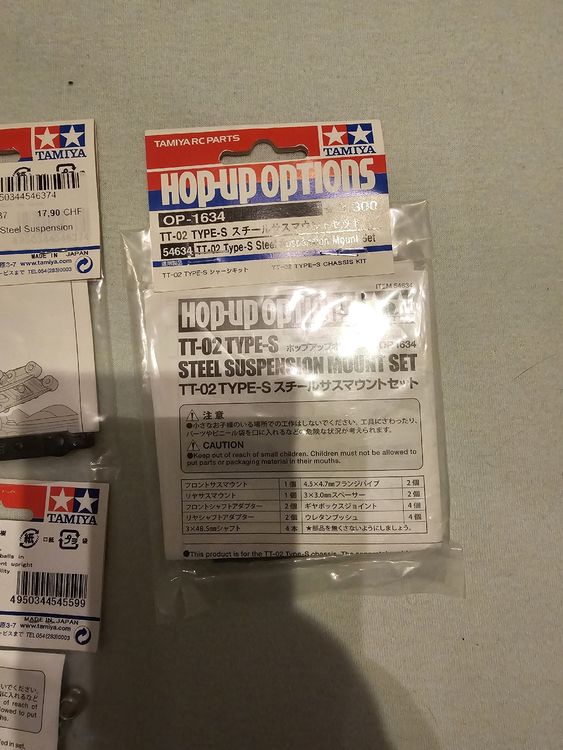 Tamiya TT-02S Hop-Up Options (Neu und originalverpackt) in Allschwil ...