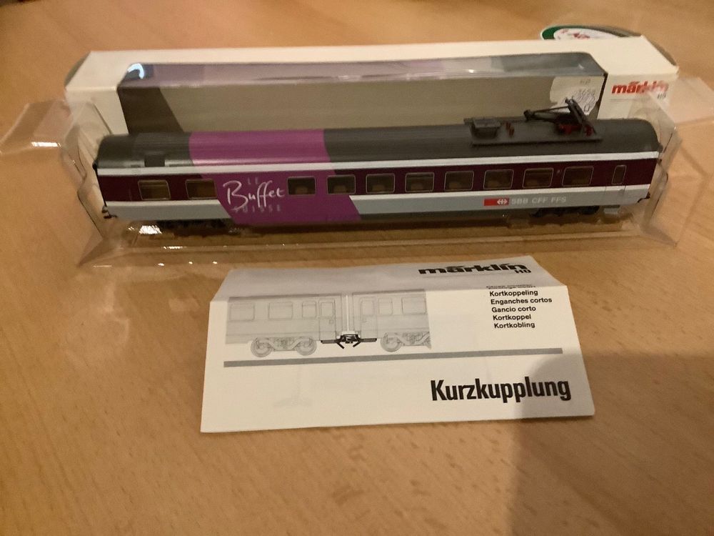 SBB-Restaurantwagen, EW IV WRm (Gebraucht) in Ruswil für CHF 33 – mit Lieferung auf Ricardo kaufen