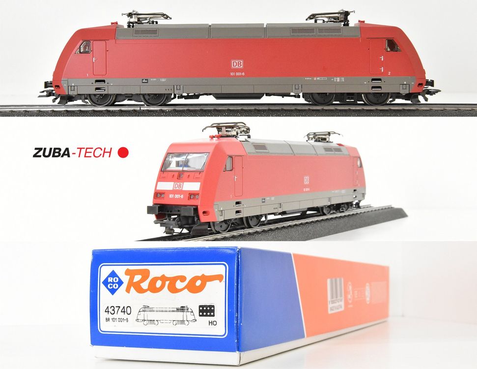 Roco 43740 E-Lok BR 101 SBB H0 GS Analog der DB mit OVP (Gebraucht) in ...