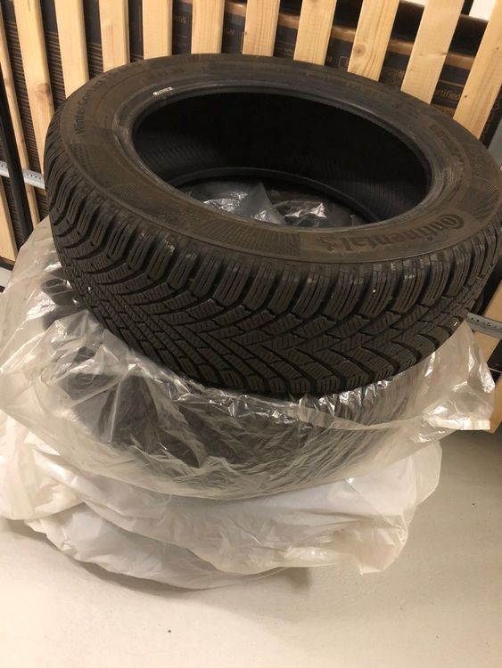 4 x Continental Winterreifen 205/55 R16 (Gebraucht) in Zug für CHF 165 ...