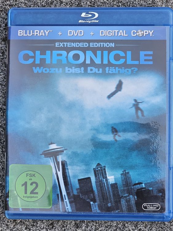 Chronicle Blu-ray + DVD + Digital Copy Extended Edition (Gebraucht) in ...