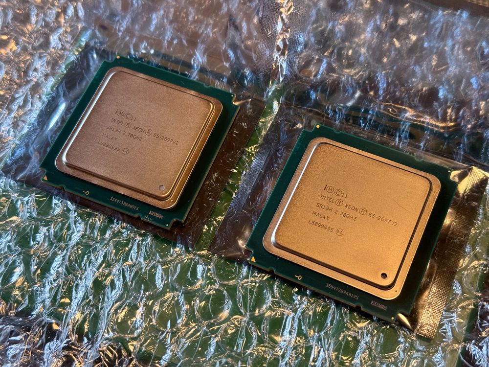 MATCHED PAIR - 2x Intel Xeon E5-2697 v2 12 core | Kaufen auf Ricardo