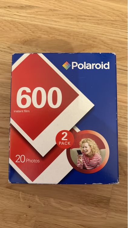 Film Polaroid 600, 2 pack photos instantanées (Neu und originalverpackt ...