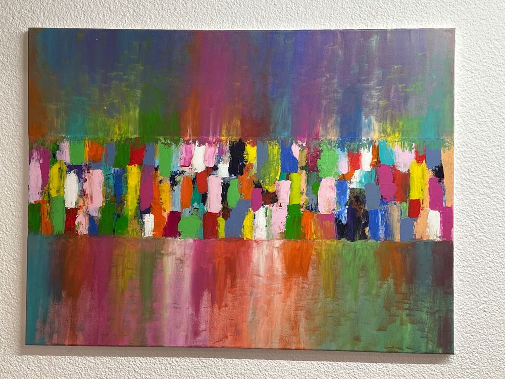 Leinwand in Acryl gemalt (2022) neu (Neu und originalverpackt) in Vitznau für CHF 50 – mit ...