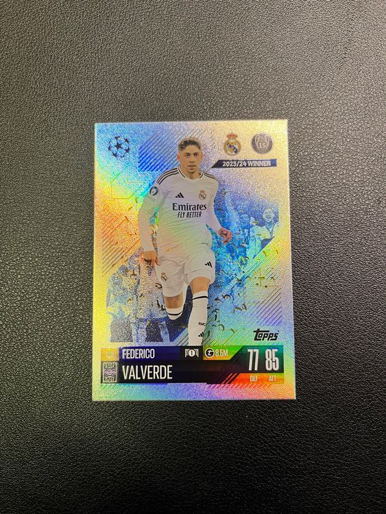 Topps Match Attax 2024/25 Federico Valverde 128 (Neu (gemäss ...