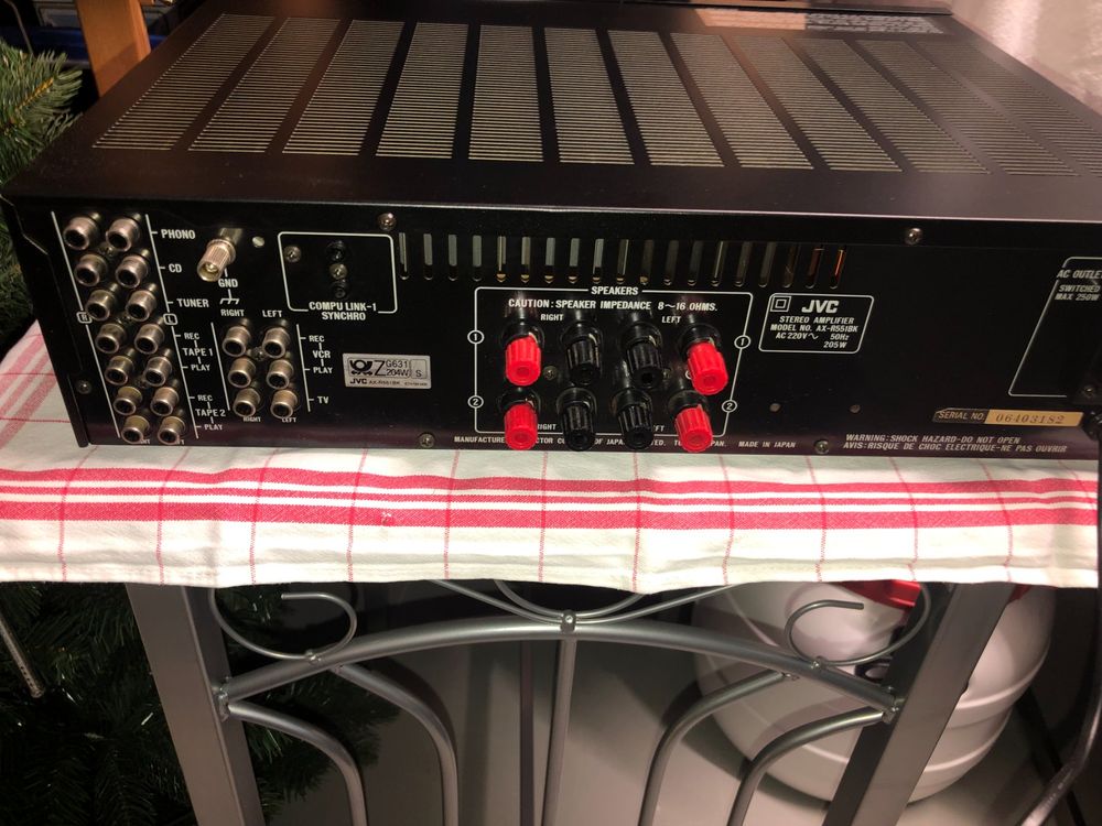 JVC AX-R551 Dynamic Super A Verstärker - 7-Kanal-Equalizer (Gebraucht ...