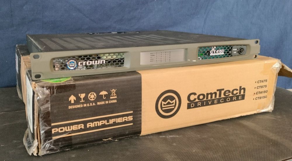 Crown CT4150 Installation Amplifier 4x125W/4Ohm | Kaufen auf Ricardo