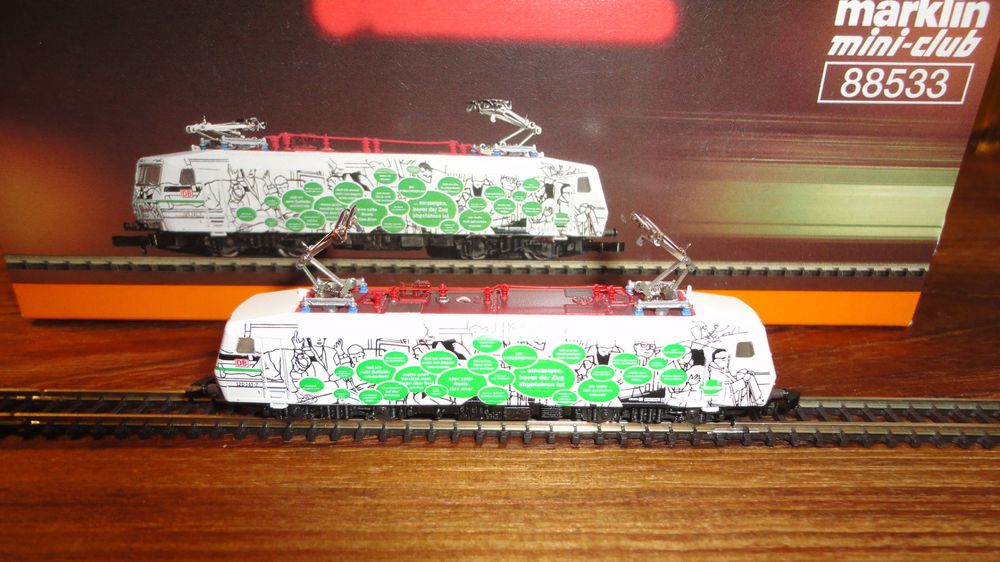 E-Lok BR120.1 DB "Kunst-Lok" Märklin 88533 Spur Z (Neu (gemäss ...