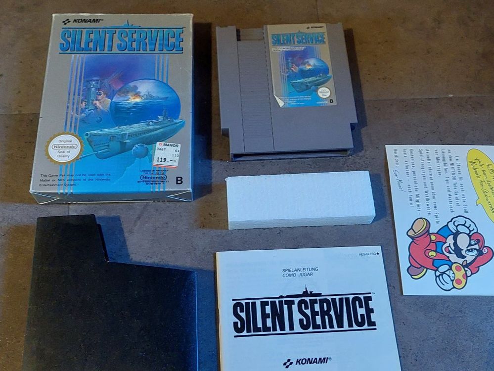 Silent Service Nintendo NES OVP | Kaufen auf Ricardo