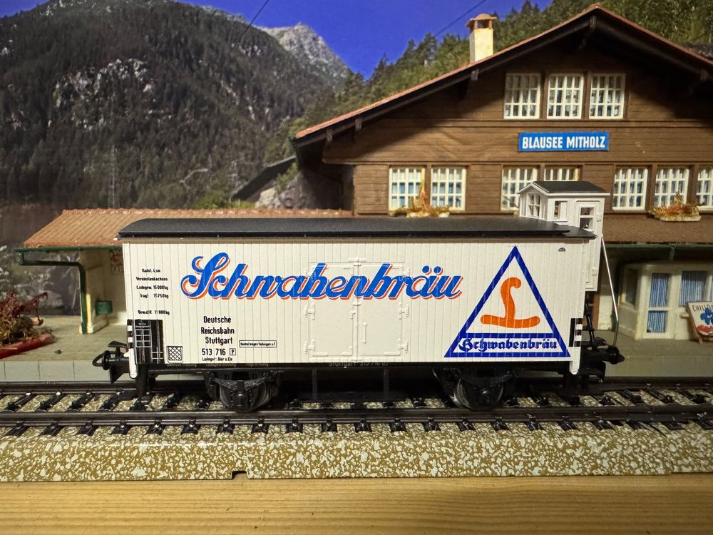 Märklin H0 4680 - Bierwagen Schwabenbräu *neuwertig mit OVP* (Gebraucht ...