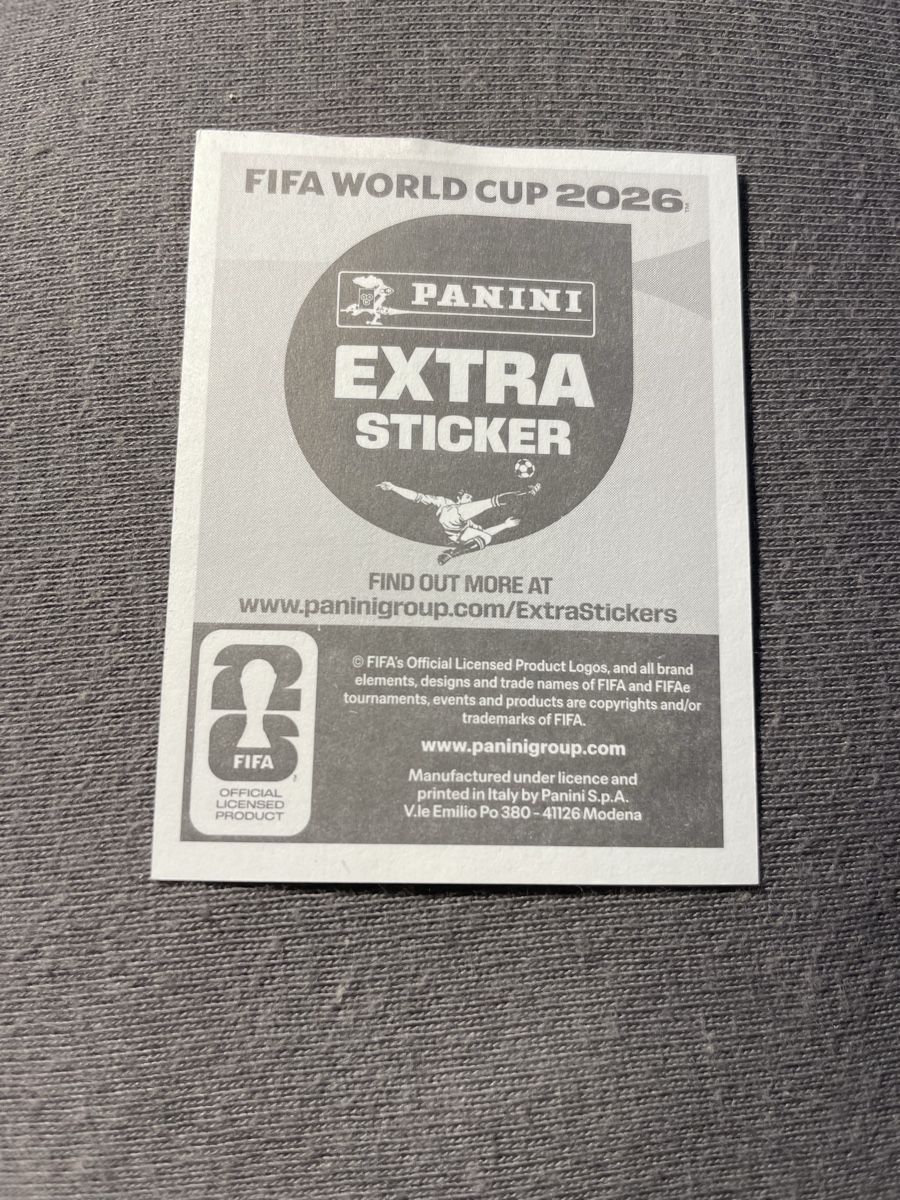 Kylian Mbappé Panini Extra Sticker in Gold WM 2026 (Gebraucht) in Riken ...