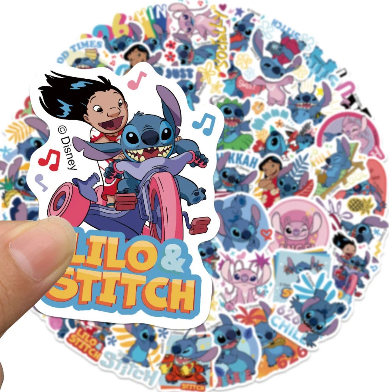 50 Stk. Sticker Aufkleber - Disney Lilo & Stitch (Neu und ...