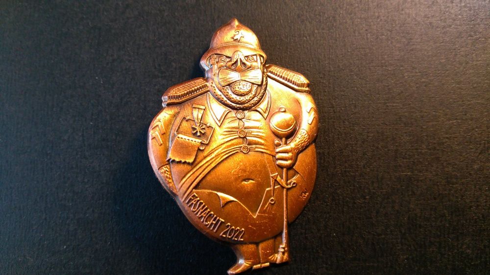 Blaggedde 2022 / Kupfer / Basler Fasnacht / ab CHF 1.- (Gebraucht) in Oberwil BL für CHF 4 – mit ...