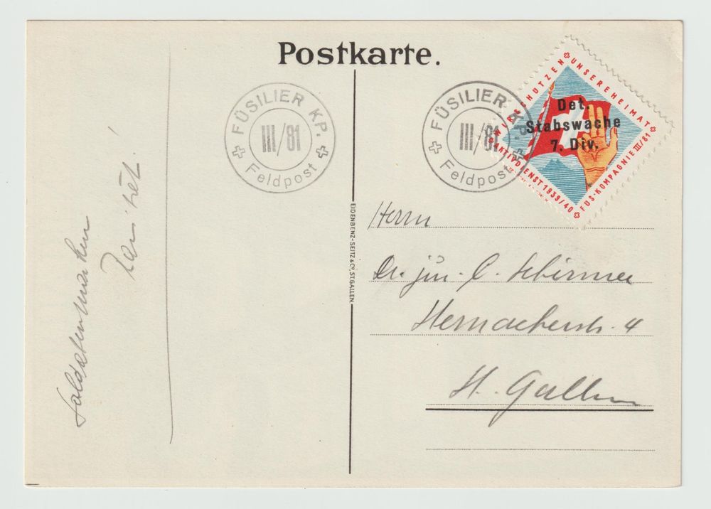 Infanterie Nr. 459/1 auf Einheitskarte (Gebraucht) in Siebnen für CHF 30 – mit Lieferung auf ...