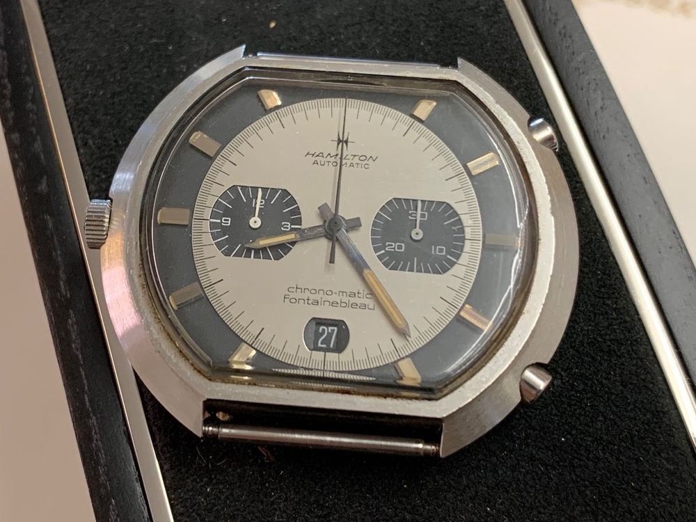 Hamilton Chrono Matic Fontainebleau calibre 11 Automatique (Gebraucht ...