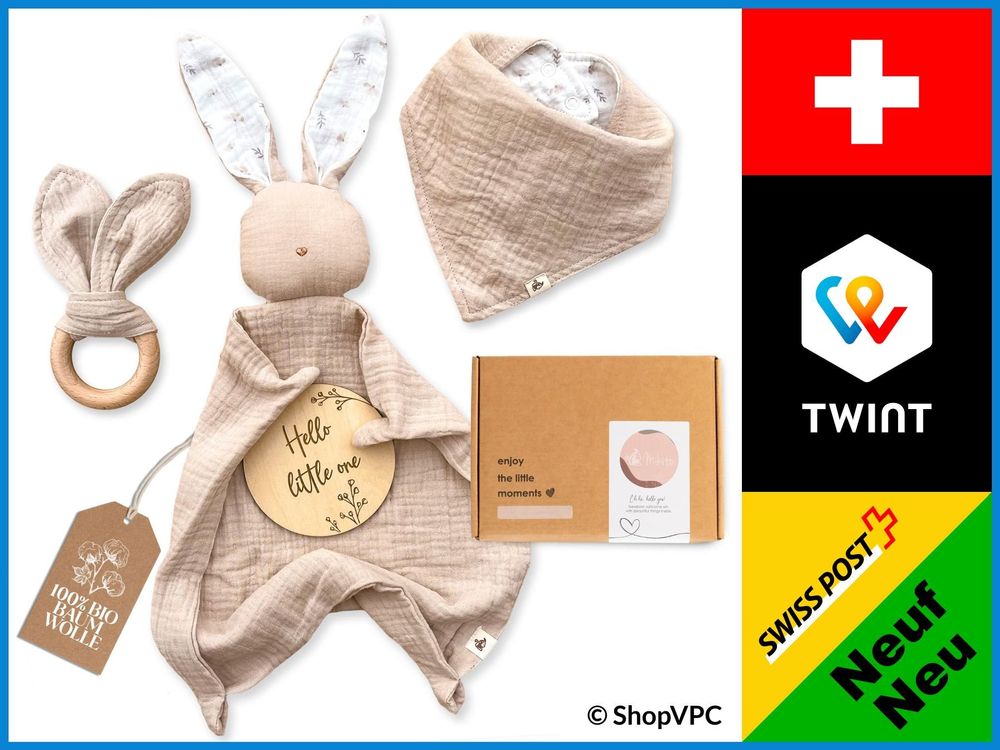 Baby Geschenkset Bio-Baumwolle - Sanfte Wohlfühlerlebnisse | Kaufen auf ...