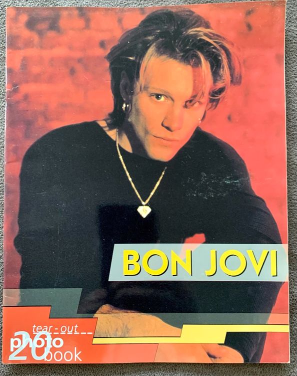JON BON JOVI "20 Tear-Out Photo Book" MEGARAR NEU! | Kaufen auf Ricardo