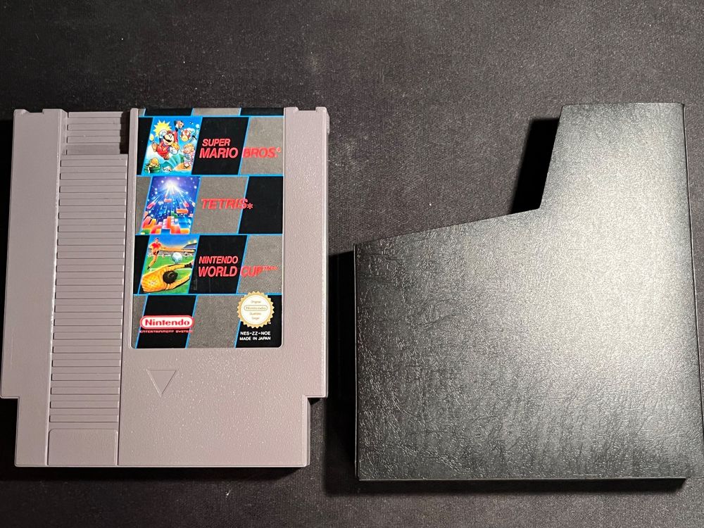 3 in 1 NES Super Mario Bros Tetris Nintendo Deutsch original (Gebraucht ...