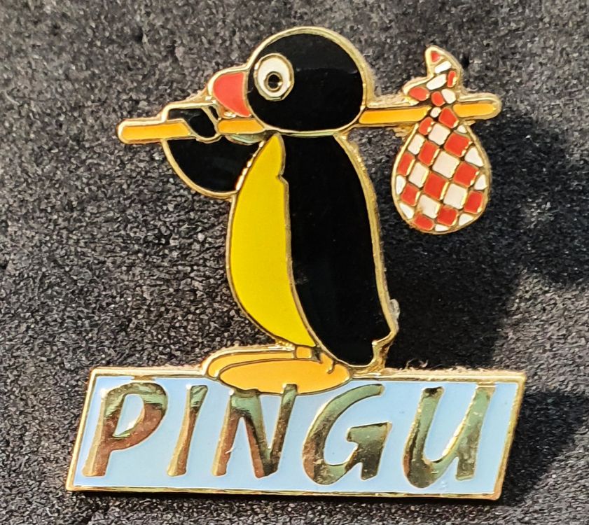 U313 - Pin Sehr schöner PINGU mit Znünisäckli... | Kaufen auf Ricardo