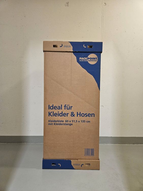 Kleiderbox mit Stange für den Umzug (Gebraucht) in St. Gallen für CHF 9 ...