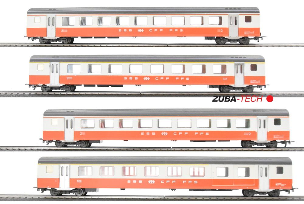 Liliput 4x Personenwagen EW III Swiss Express SBB H0 GS OVP (Gebraucht) in St. Gallen für CHF 61 ...