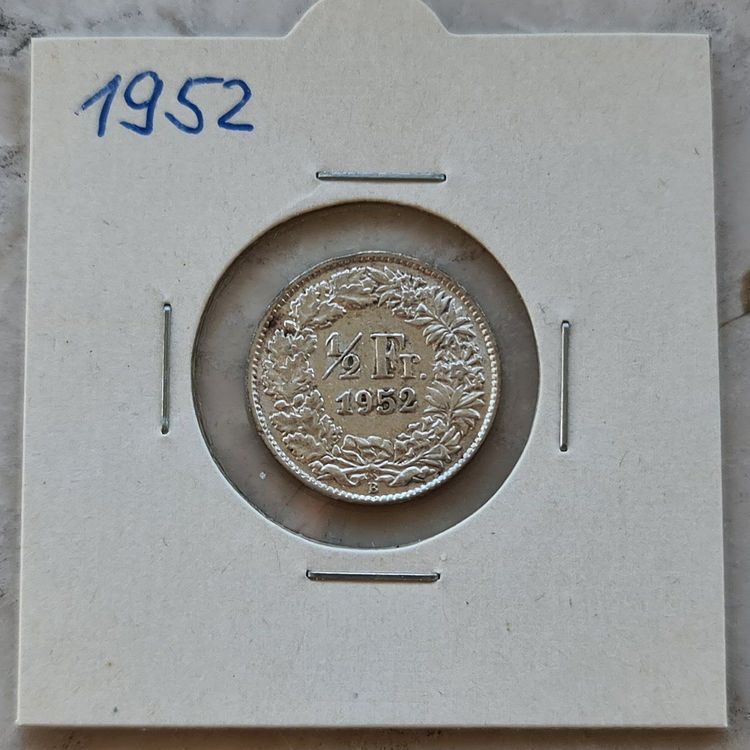 50 Rappen 1952 (Gebraucht) in Horgen für CHF 2.5 – mit Lieferung auf ...