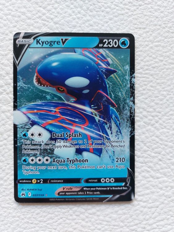 Kyogre V - Crown zenith - EN (Gebraucht) in Romont FR für CHF 2 – mit ...