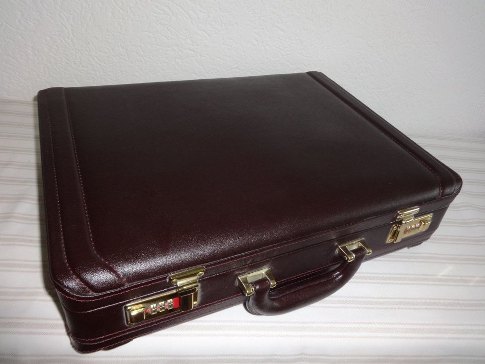 Unisex Leder Aktenkoffer braun | Kaufen auf Ricardo