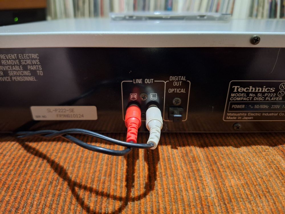 Technics SL-P222 (Gebraucht) in Küttigen für CHF 69 – mit Lieferung auf Ricardo kaufen