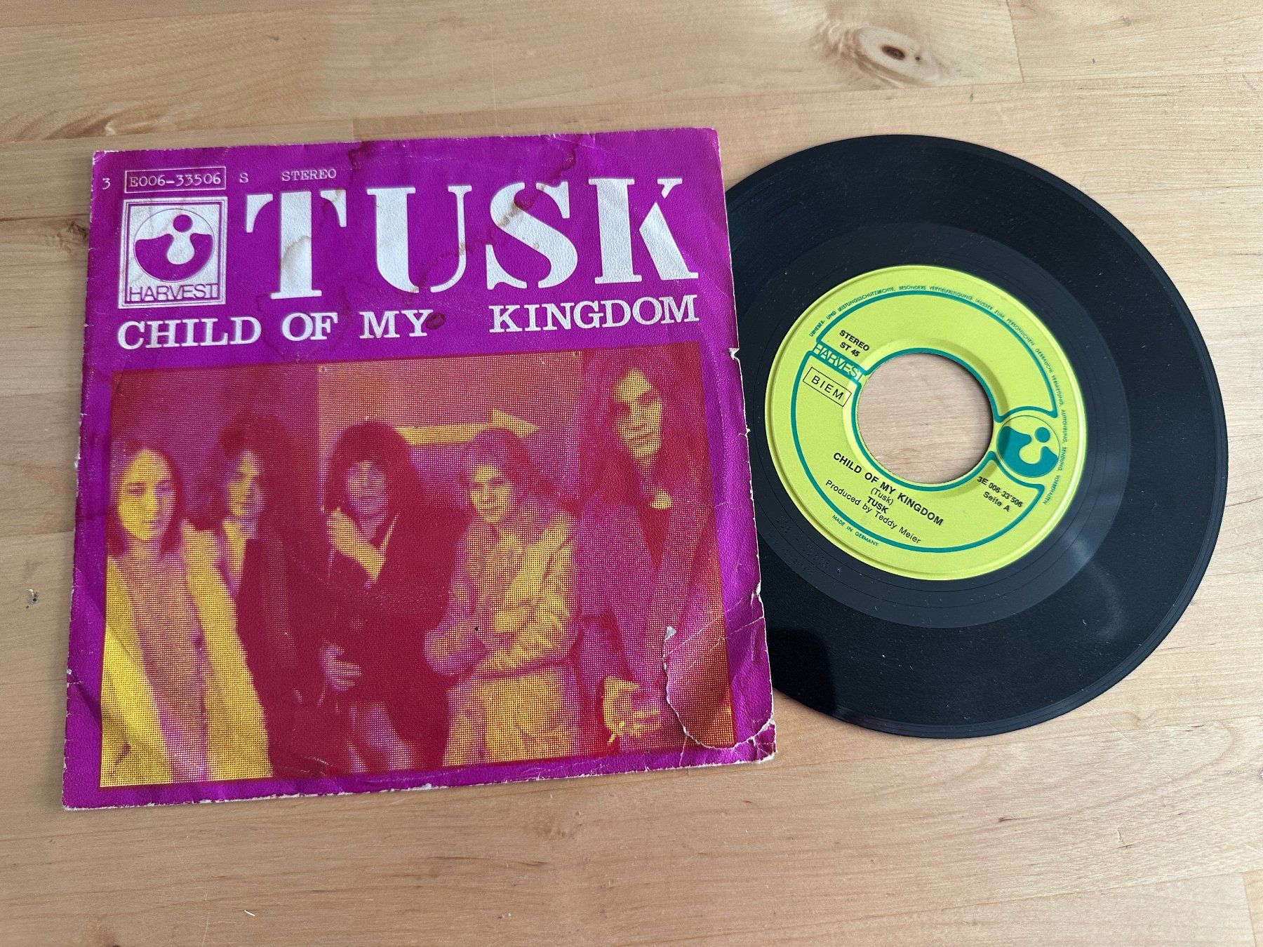 TUSK Child of my kingdom Kult Band SWISS Top Hit Kult 70's (Gebraucht ...