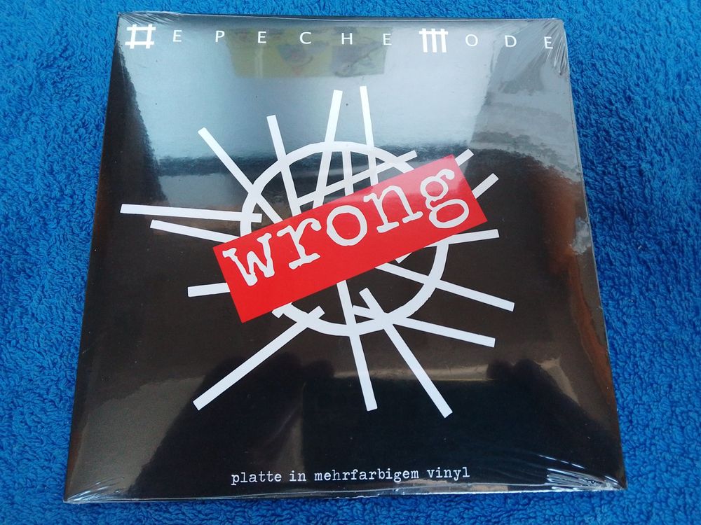 DEPECHE MODE - wrong 7" OVP sealed 2009 nummeriert NEU | Kaufen auf Ricardo