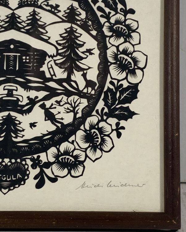 Heidi Widmer (1941) Scherenschnitt | Kaufen auf Ricardo