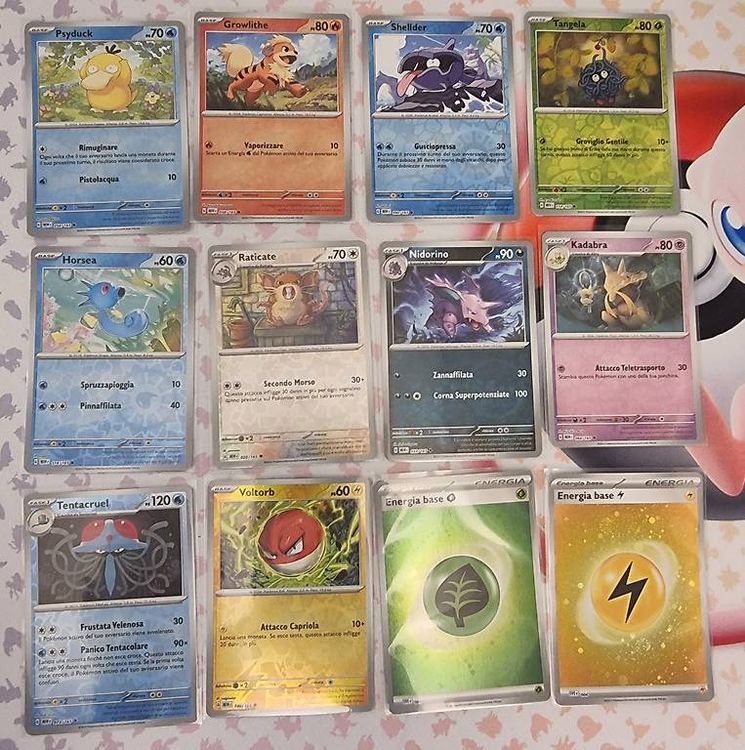 104 carte Pokémon 151 ITA (Usato) a Paradiso per CHF 8 – con consegna ...