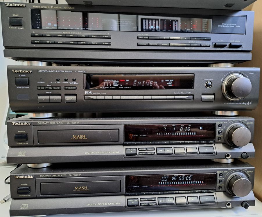Technics HiFi - Radio, Equalizer, 2 CD-Player | Kaufen auf Ricardo