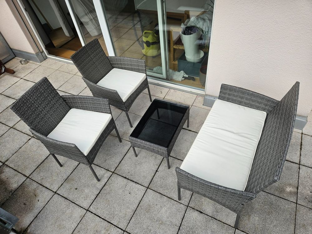 Verwunderlich Ebay Gartenmãbel Rattan Gebraucht Bild
