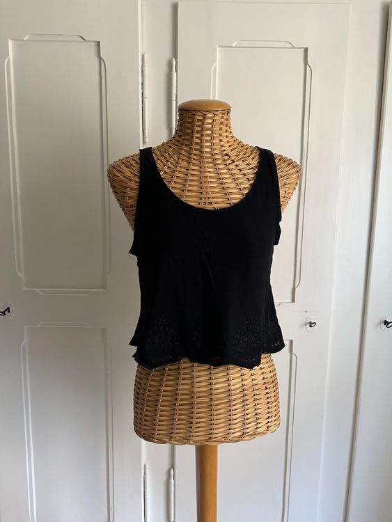 MONKI - cropped Top schwarz S | Kaufen auf Ricardo